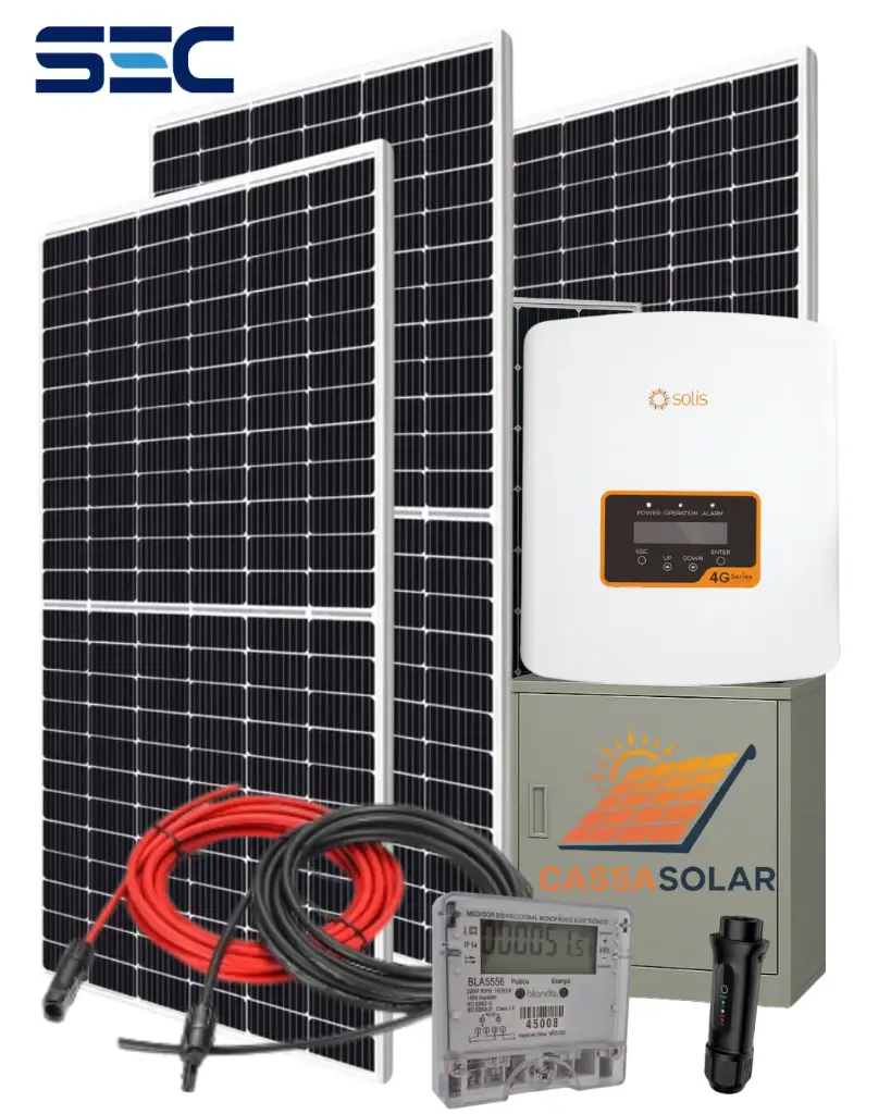 Kit solar fotovoltaico On-Grid 1.1kW | cassasolar